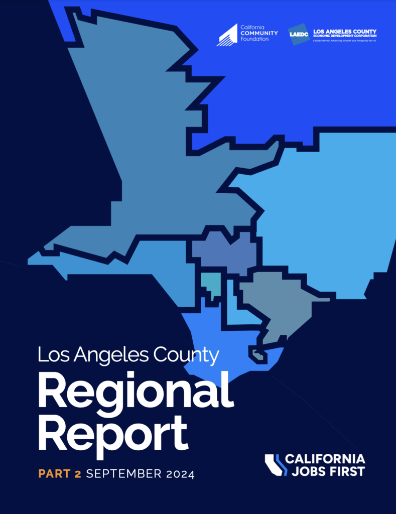 Los Angeles Jobs First Collaborative Releases Regional Report Part 2 ...