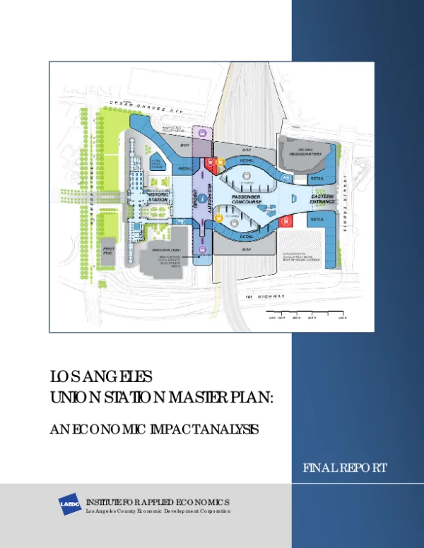 Union Station Master Plan: An Economic Impact Analysis | Los Angeles County Economic Development ...